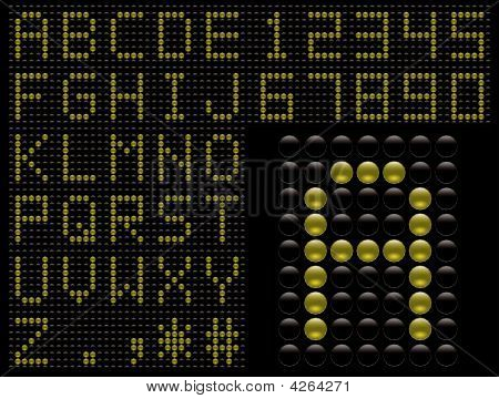Score Board Numbers Vector & Photo (Free Trial) | Bigstock
