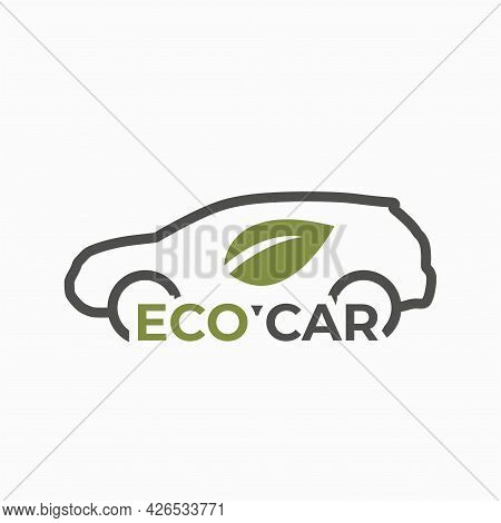 Eco Car Logo. Eco Vector & Photo (Free Trial) | Bigstock