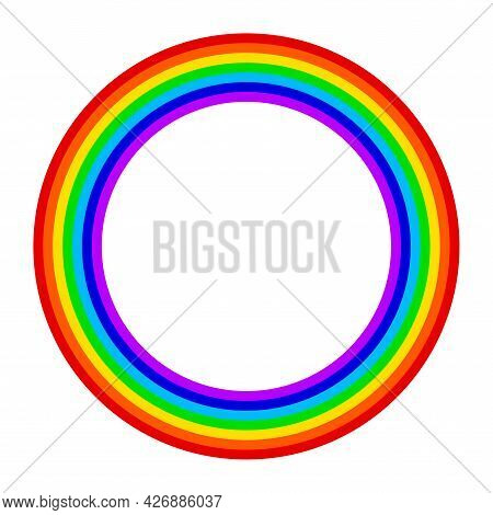 Seven Color Rainbow. Vector & Photo (Free Trial) | Bigstock