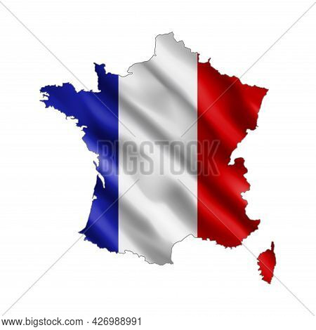 Map France. Stylized Vector & Photo (Free Trial) | Bigstock