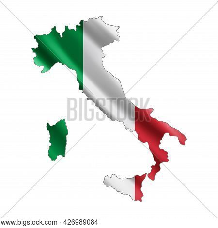 Map Italy. Stylized Vector & Photo (Free Trial) | Bigstock