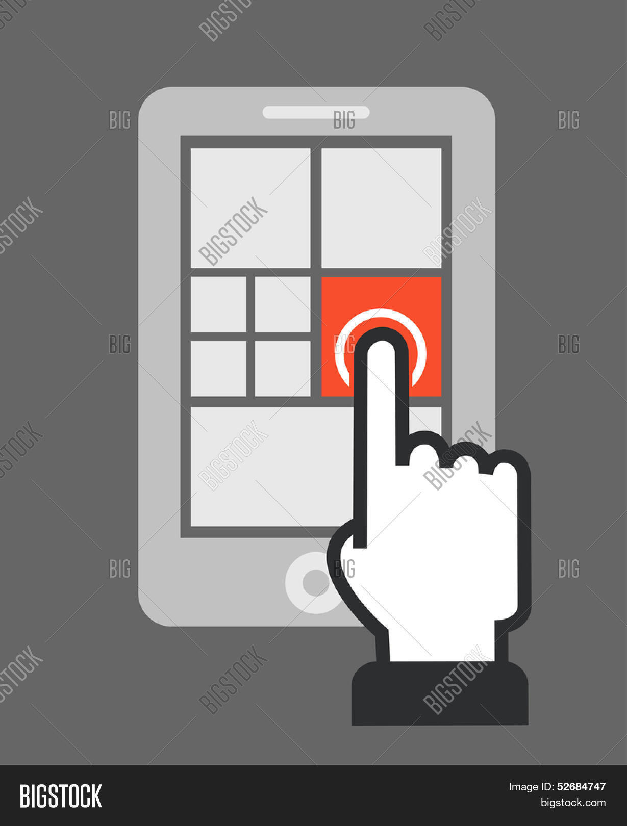 Hand Selecting Icon Vector & Photo (Free Trial) | Bigstock