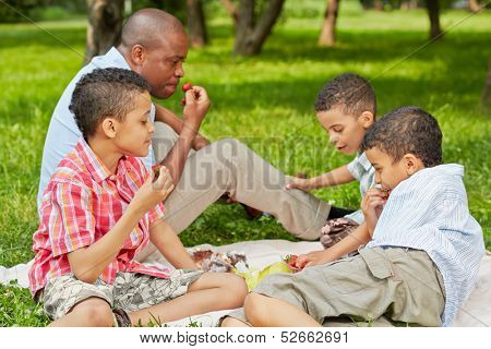 Father His Three Sons Image & Photo (Free Trial) | Bigstock