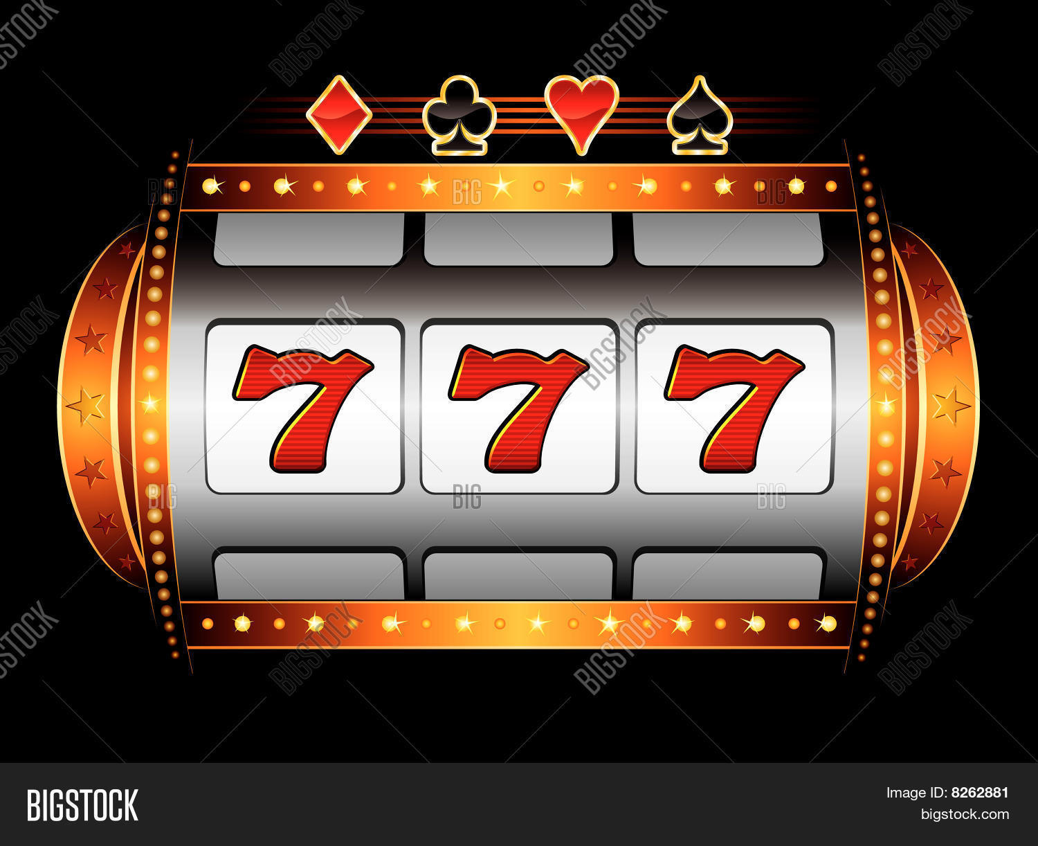 Casino Machine Vector & Photo (Free Trial) | Bigstock
