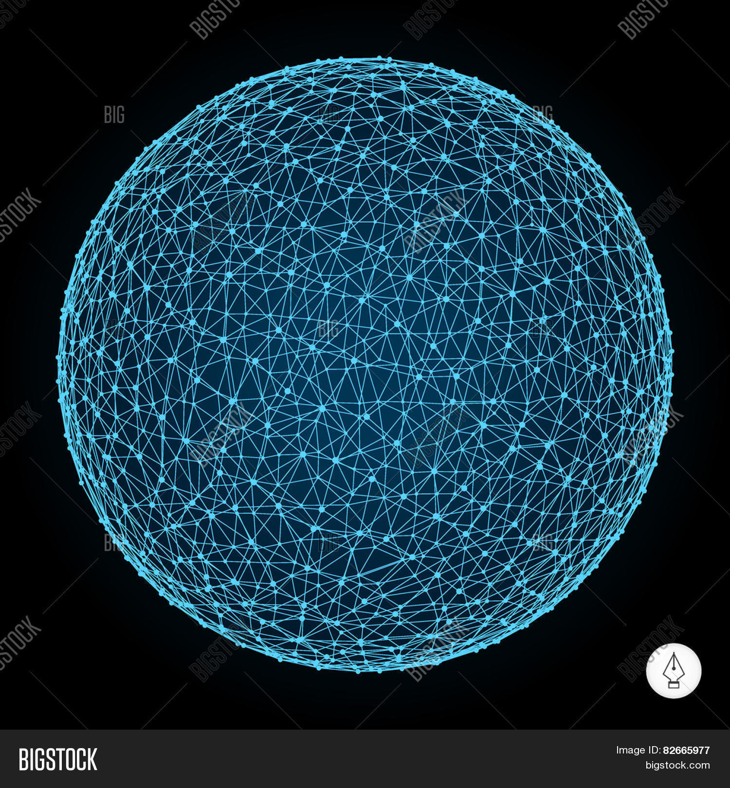 3d Sphere. Global Vector & Photo (Free Trial) | Bigstock