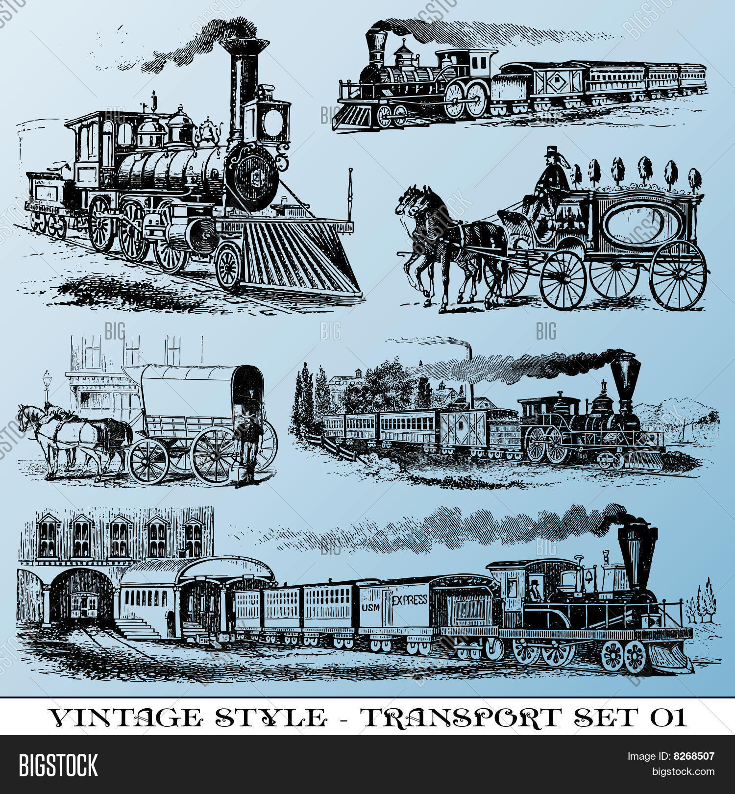 Ancient Transport Set Vector & Photo (Free Trial) | Bigstock