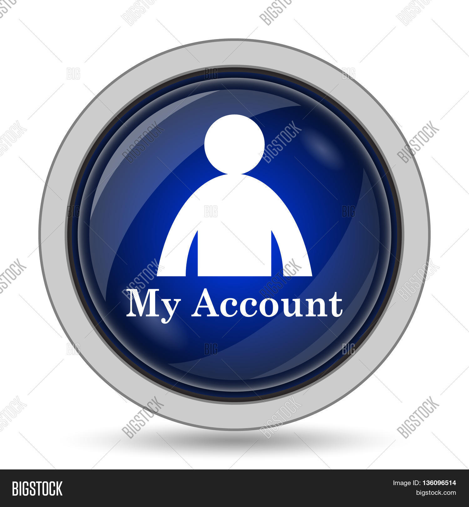 My Account Icon Image & Photo (Free Trial) | Bigstock