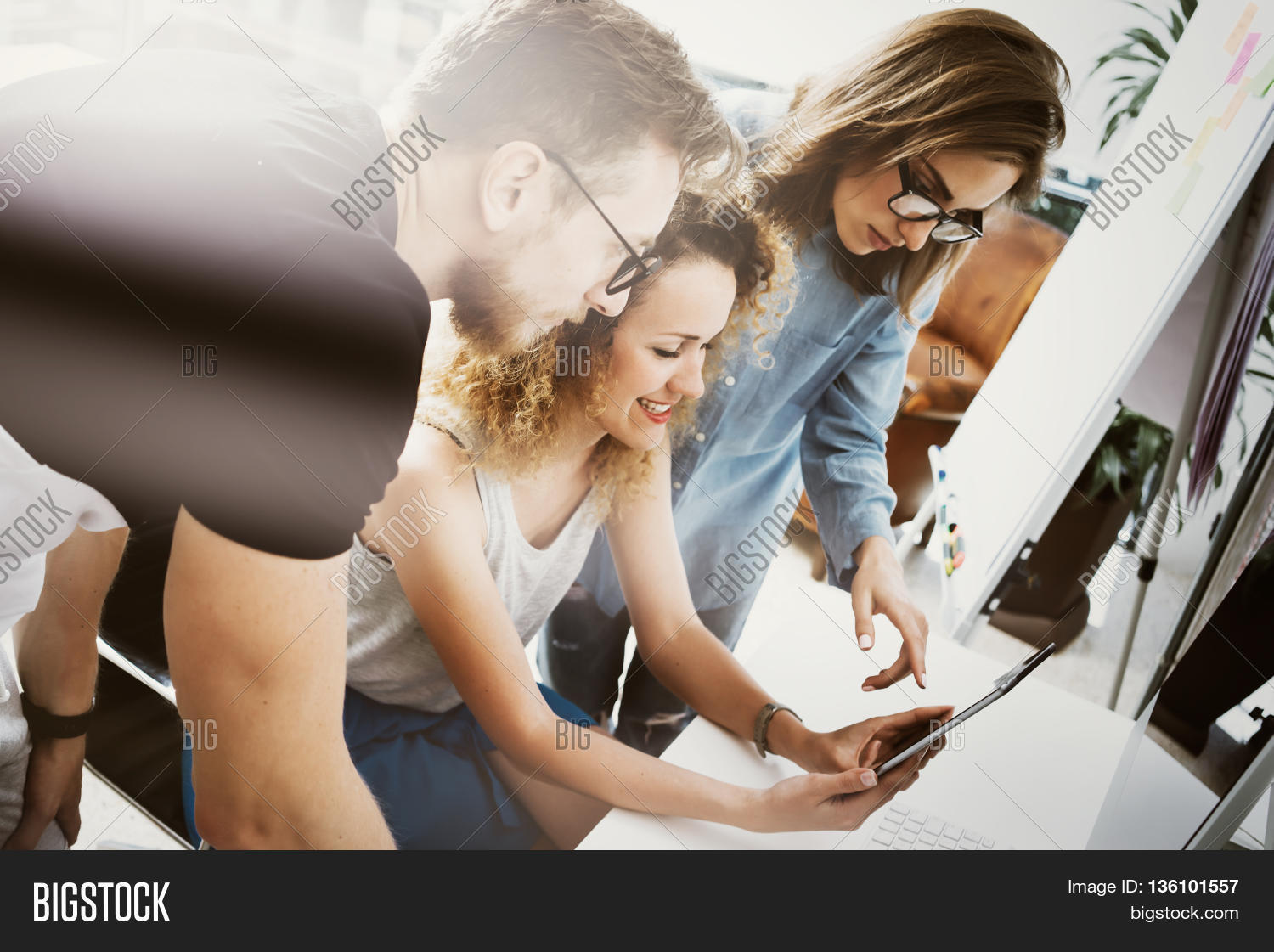 Coworkers Team Work Image & Photo (Free Trial) | Bigstock