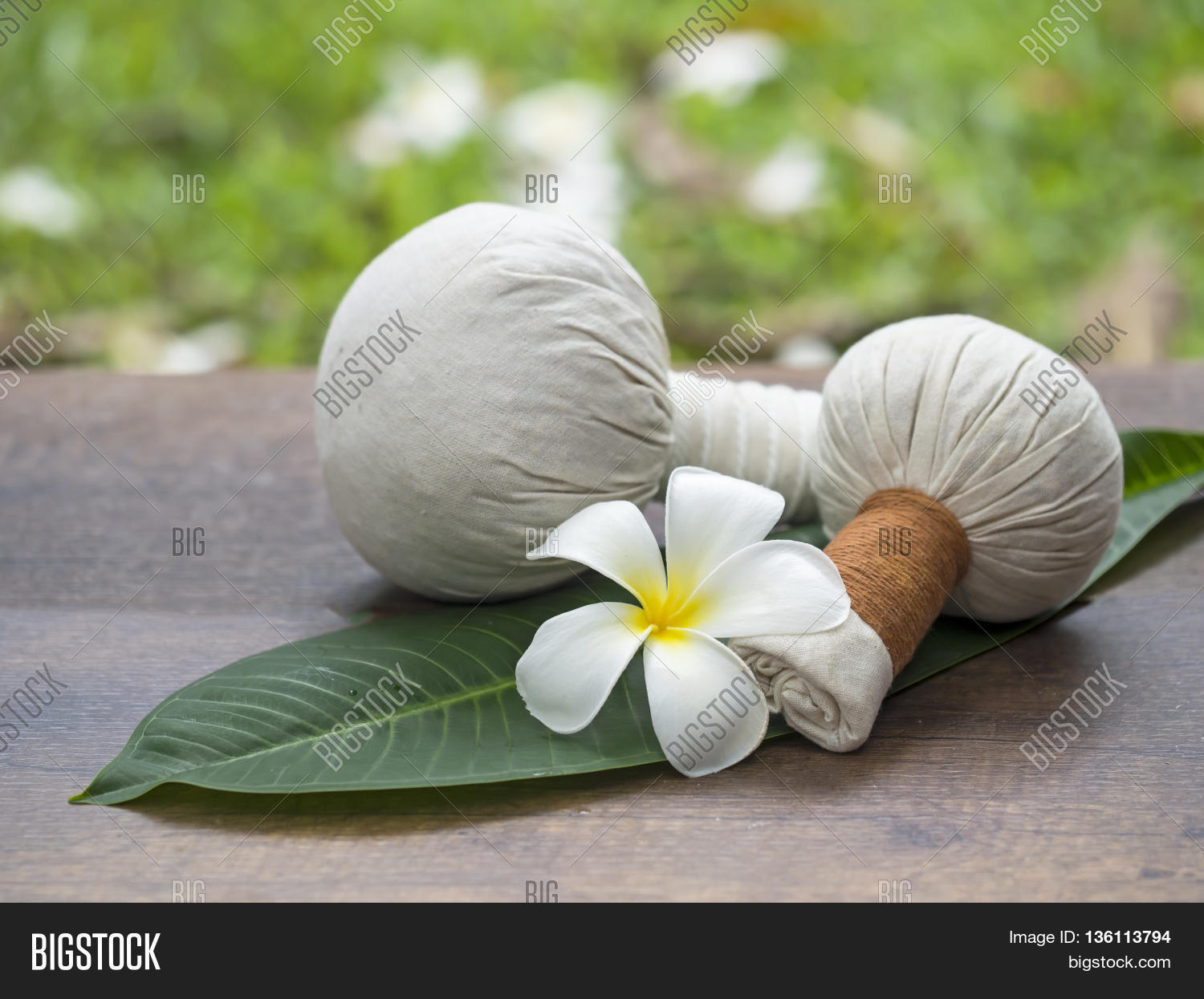 Spa Massage Compress Image & Photo (Free Trial) | Bigstock