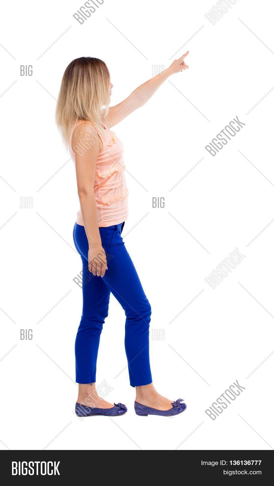 Back View Pointing Image & Photo (Free Trial) | Bigstock
