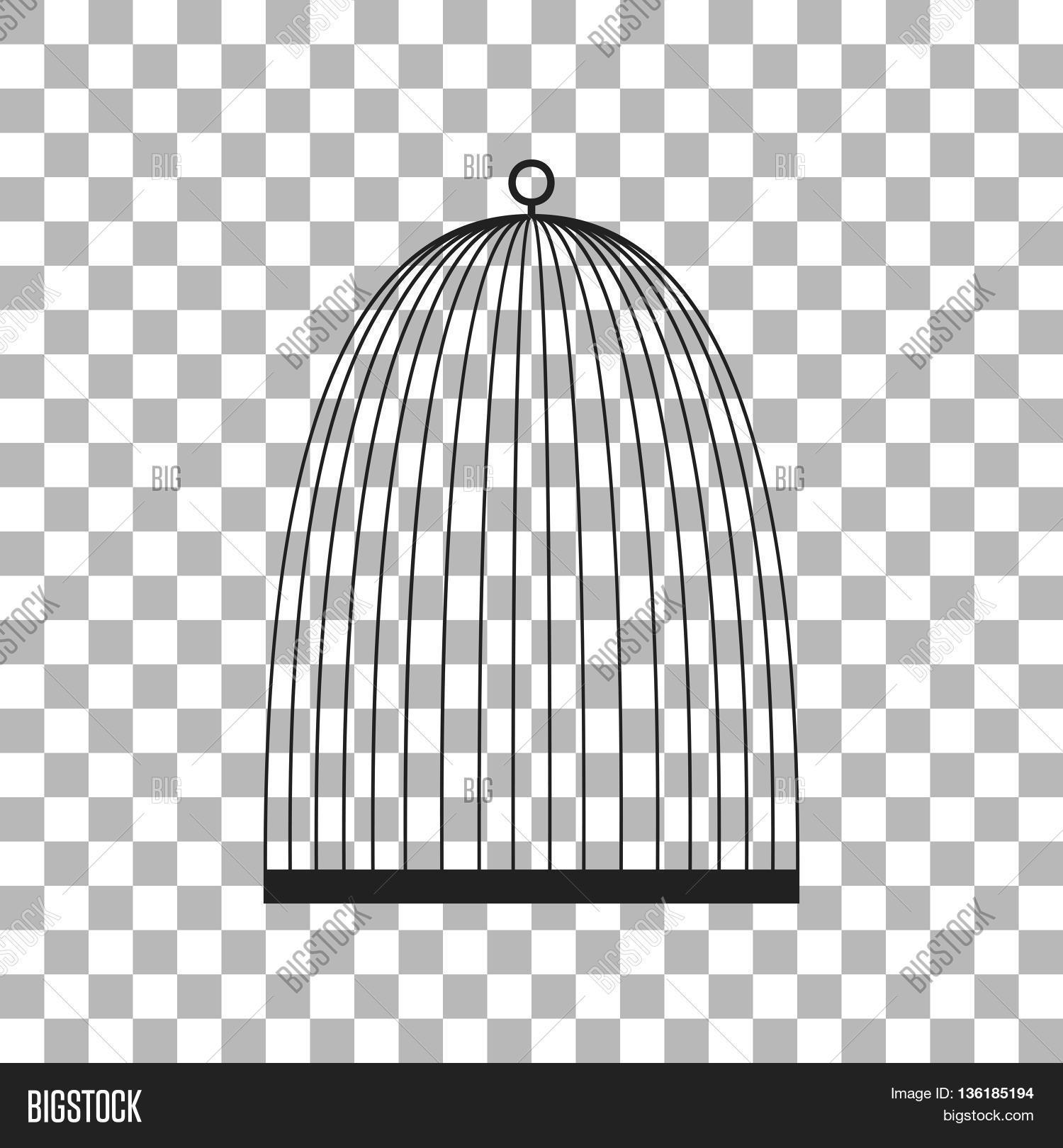 Bird Cage Sign. Dark Vector & Photo (Free Trial) | Bigstock