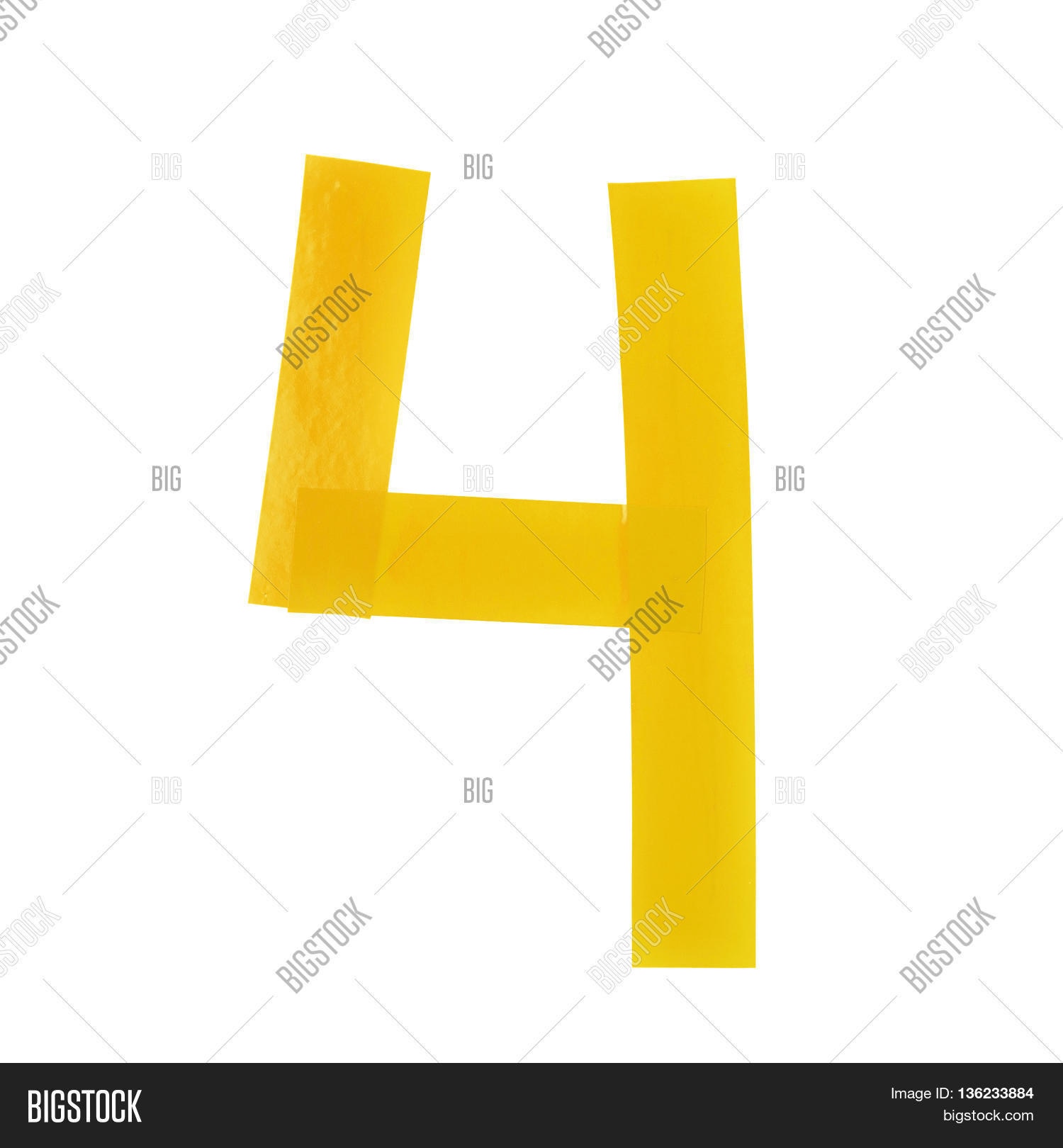 Number Four Symbol Image & Photo (Free Trial) | Bigstock