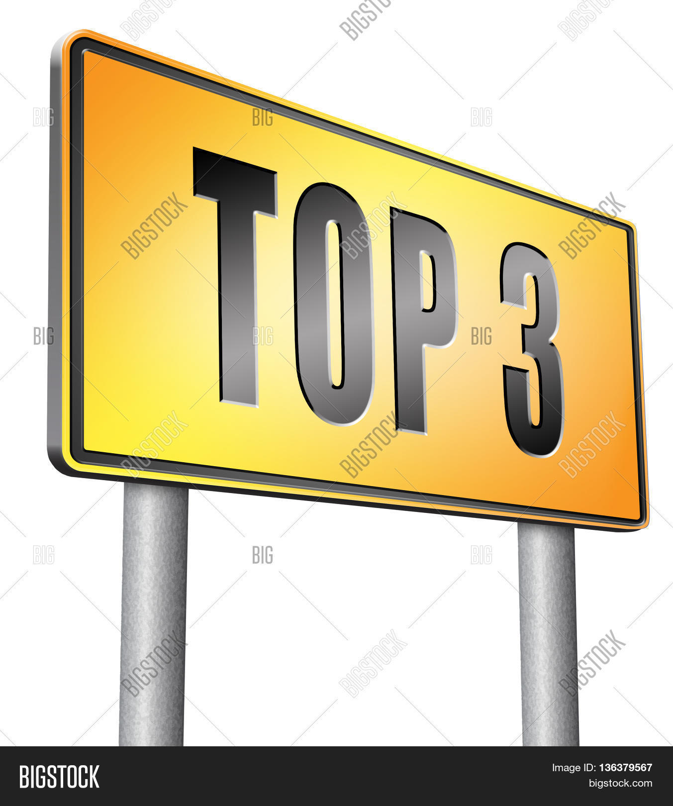 Top 3 Charts List Pop Image & Photo (Free Trial) | Bigstock