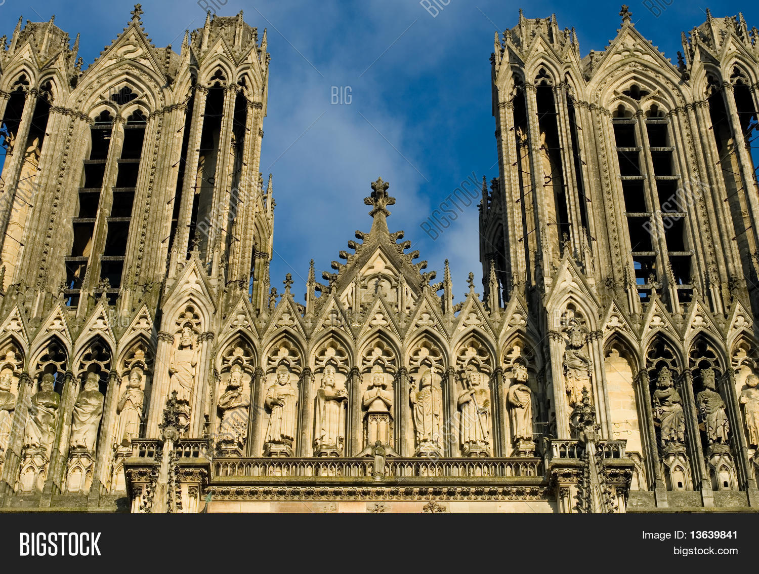 Reims Cathedral Image & Photo (Free Trial) | Bigstock