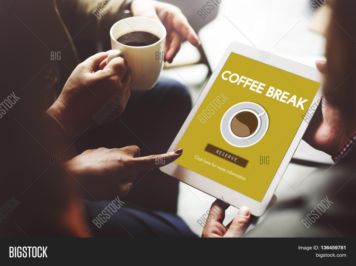 Coffee Break Drink Image & Photo (Free Trial) | Bigstock