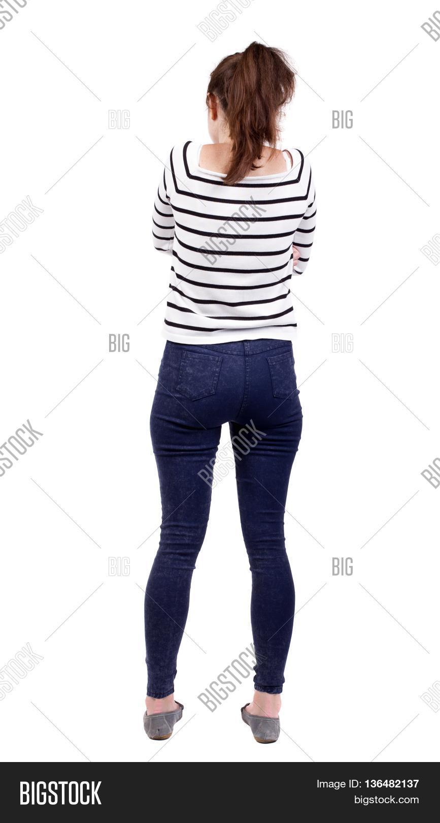 Back View Standing Image & Photo (Free Trial) | Bigstock