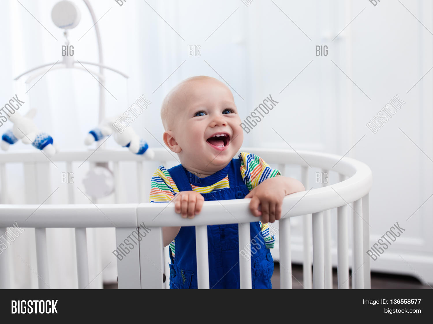 Cute Laughing Baby Image & Photo (Free Trial) | Bigstock