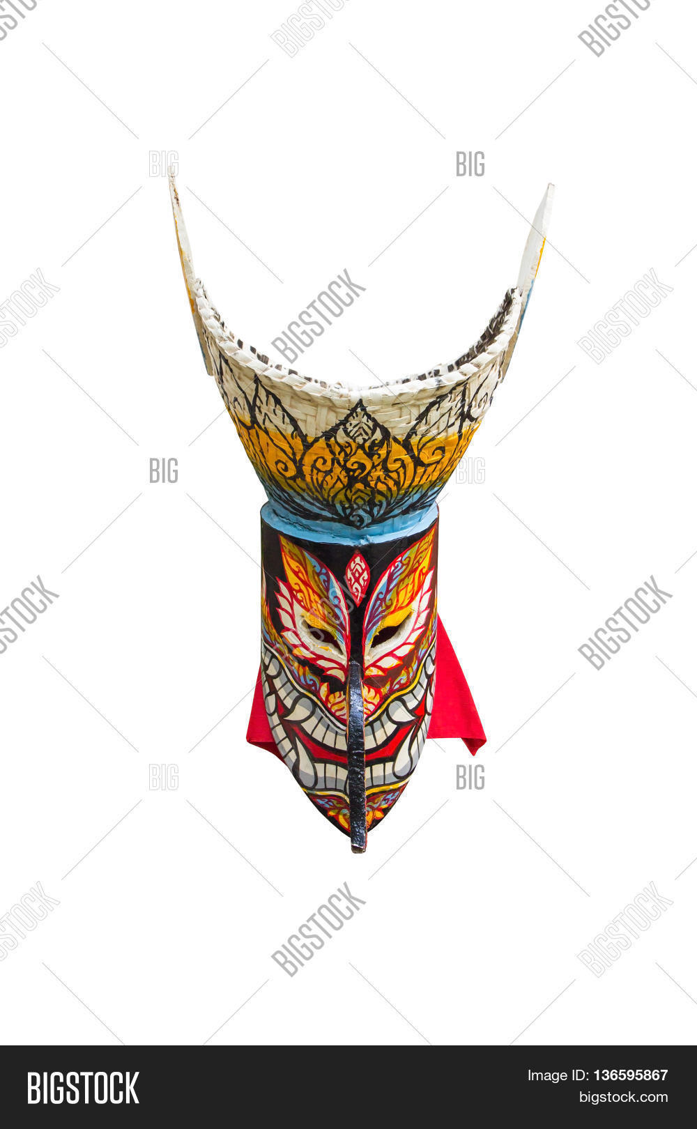 Phi Ta Khon Mask Image & Photo (Free Trial) | Bigstock