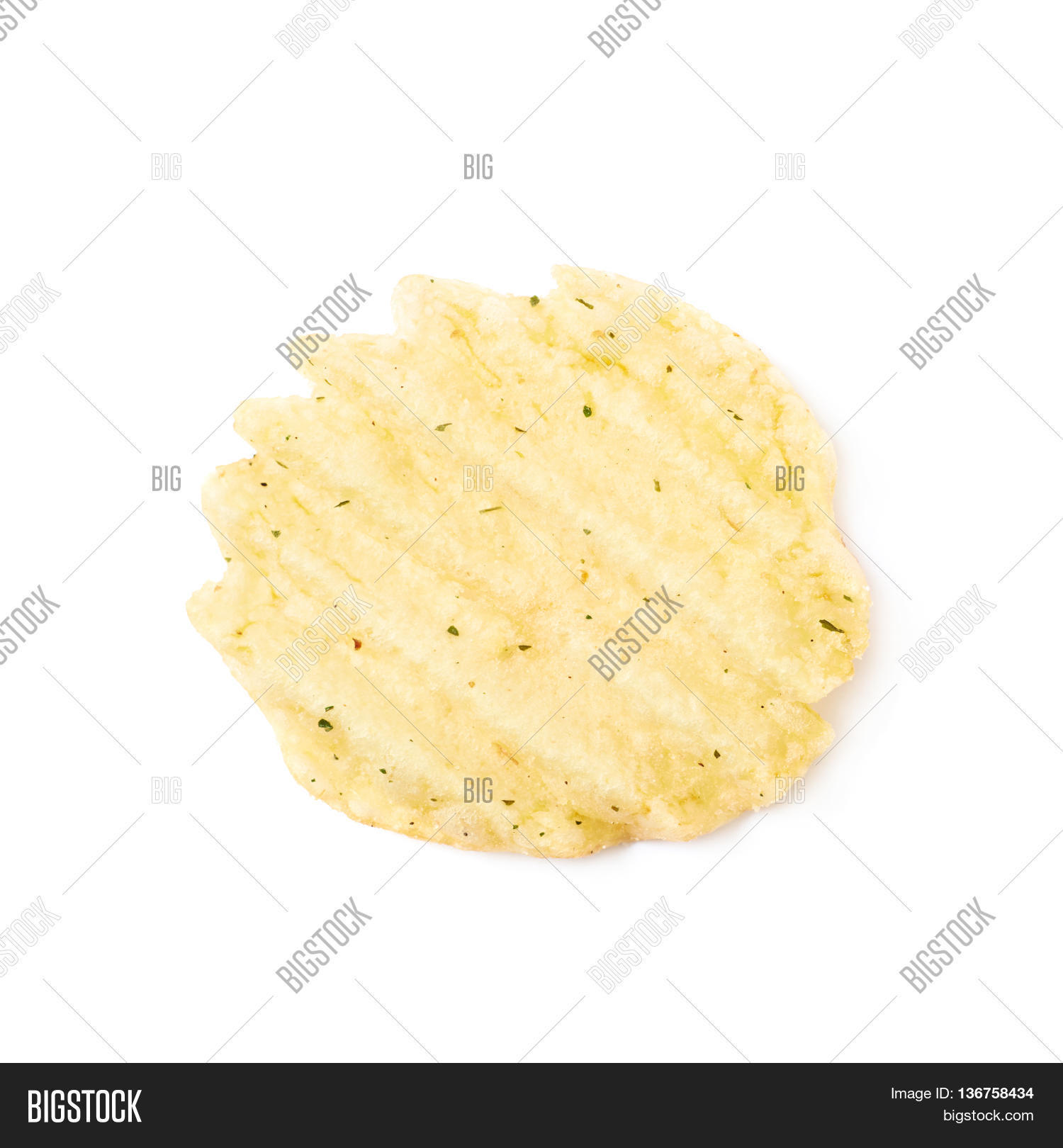 Single Potato Chip Image & Photo (Free Trial) | Bigstock