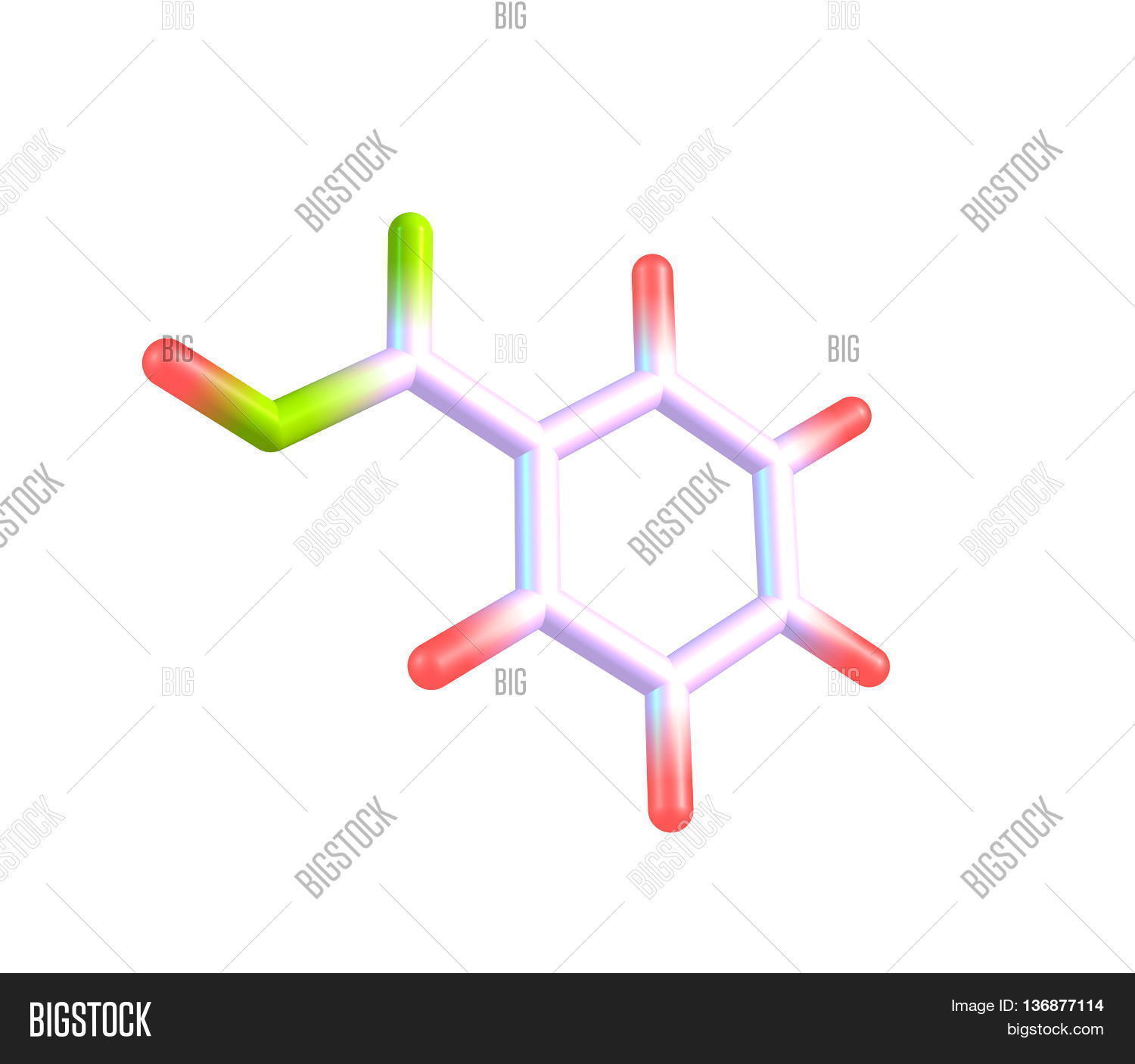 Benzoic Acid C7H6O2 Image & Photo (Free Trial) | Bigstock