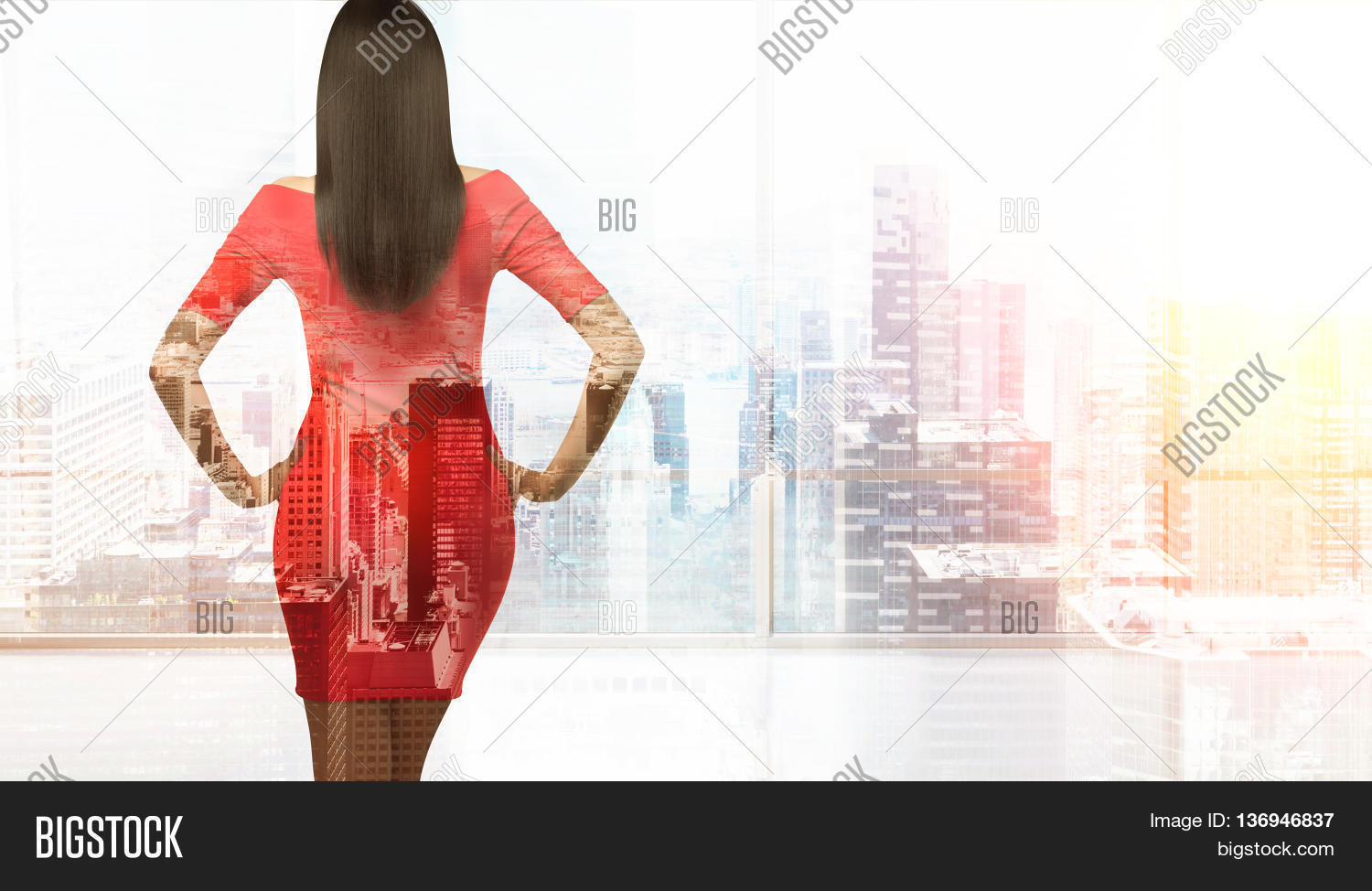 Back View Attractive Image & Photo (Free Trial) | Bigstock