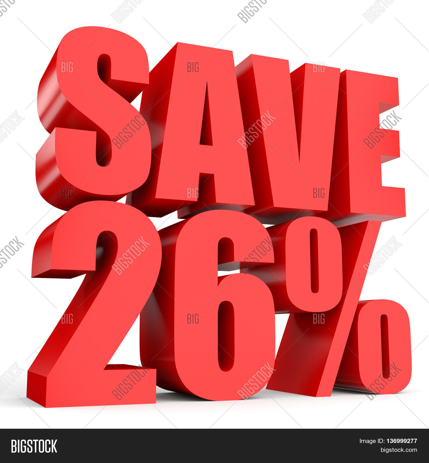 Discount 26 Percent Image & Photo (Free Trial) | Bigstock