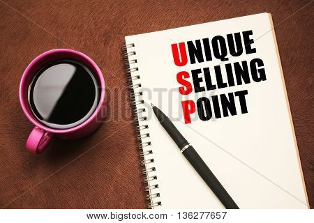 USP Acronym - Text On Image & Photo (Free Trial) | Bigstock