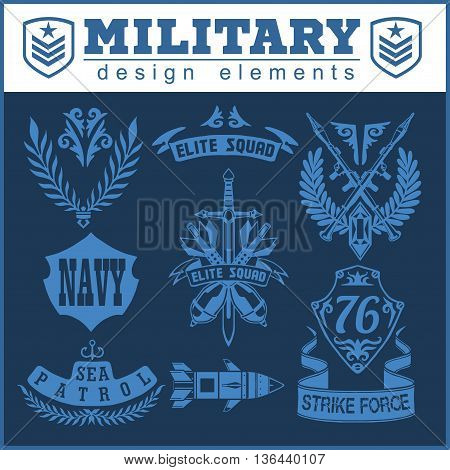 Military Symbols Vector & Photo (Free Trial) | Bigstock