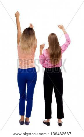 Back View Two Young Image & Photo (Free Trial) | Bigstock