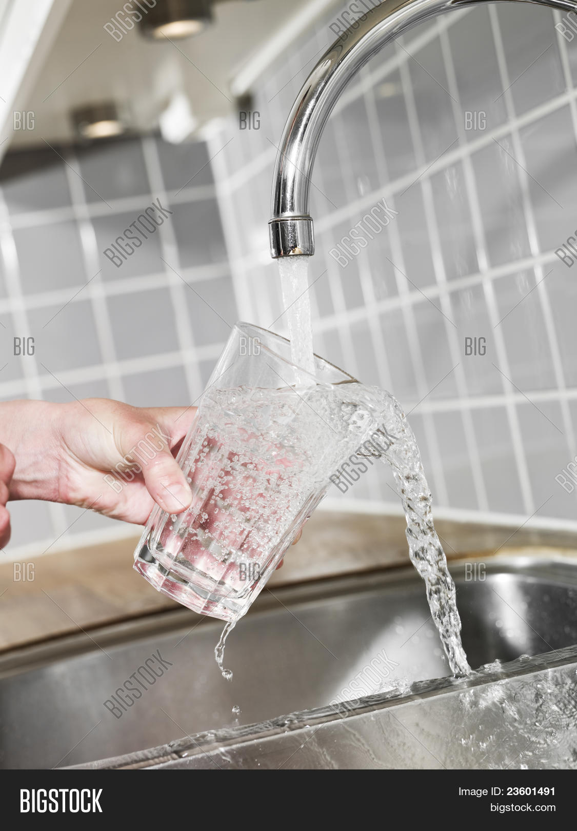 Filling Glass Image & Photo (Free Trial) | Bigstock