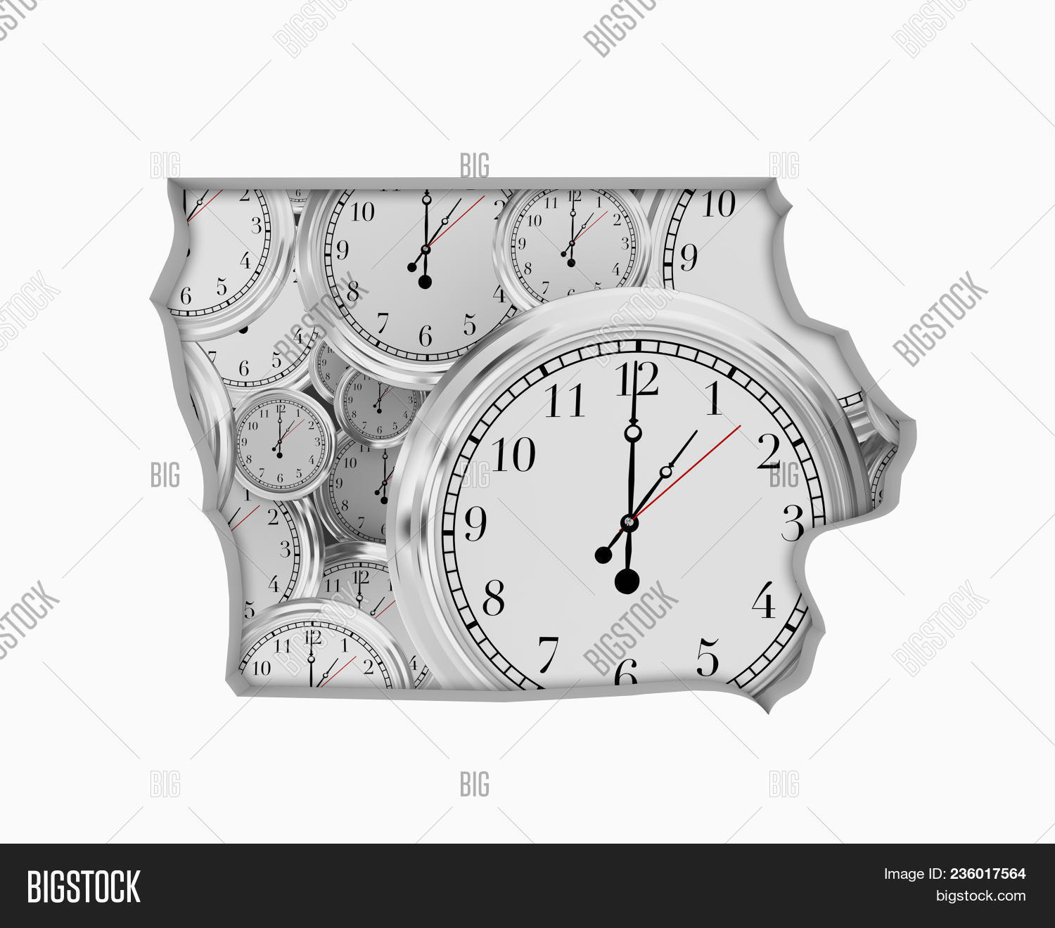 Iowa IA Clock Time Image & Photo (Free Trial) | Bigstock