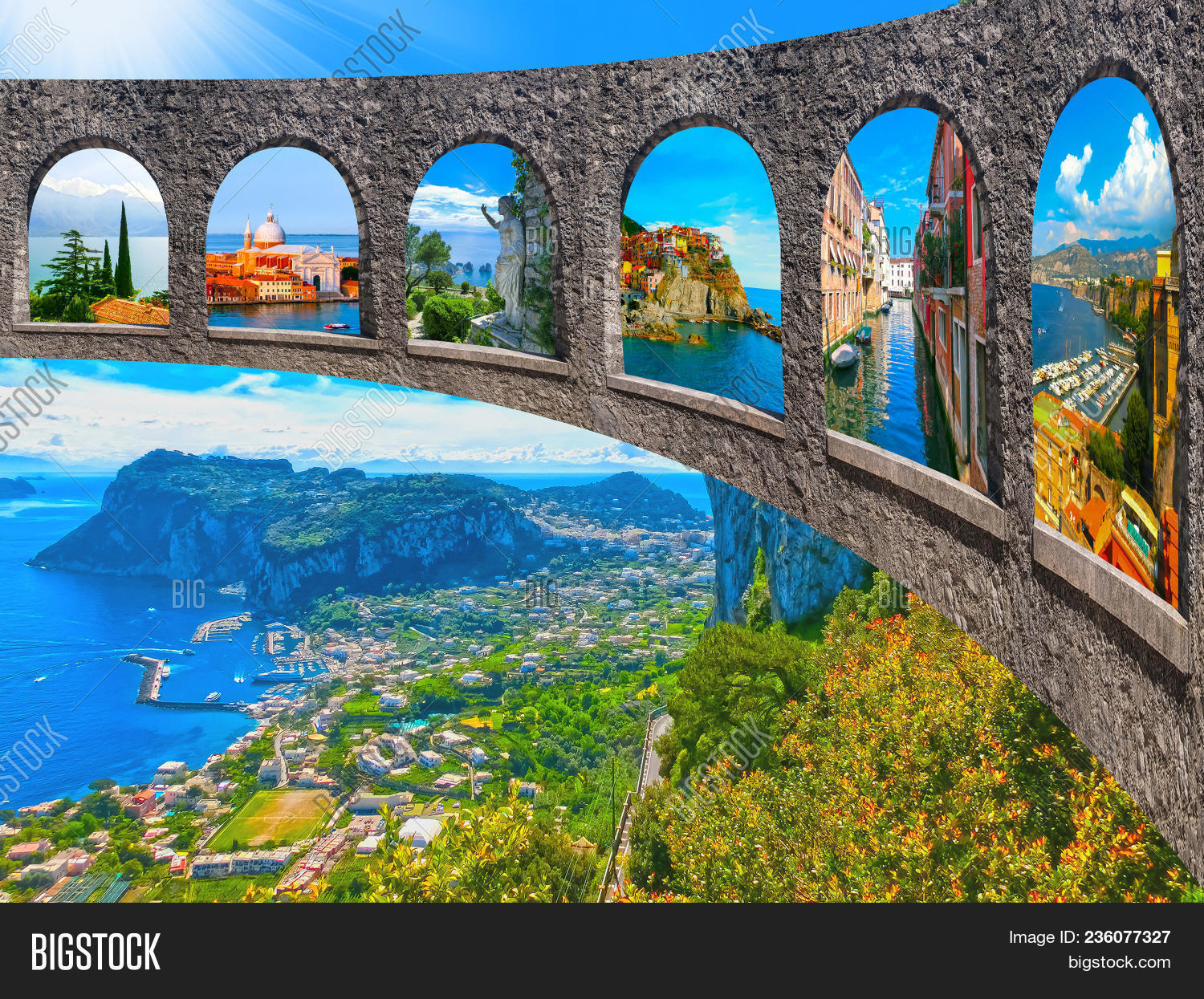 Beautiful Capri Island Image & Photo (Free Trial) | Bigstock