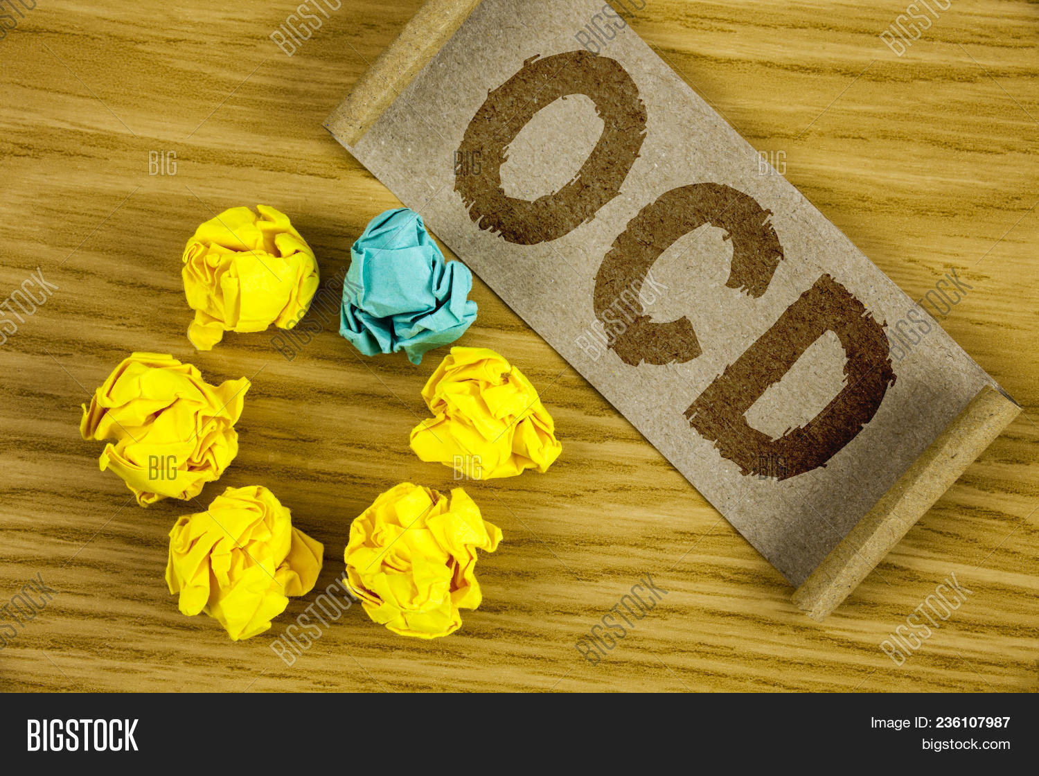 Text Sign Showing Ocd Image & Photo (Free Trial) | Bigstock