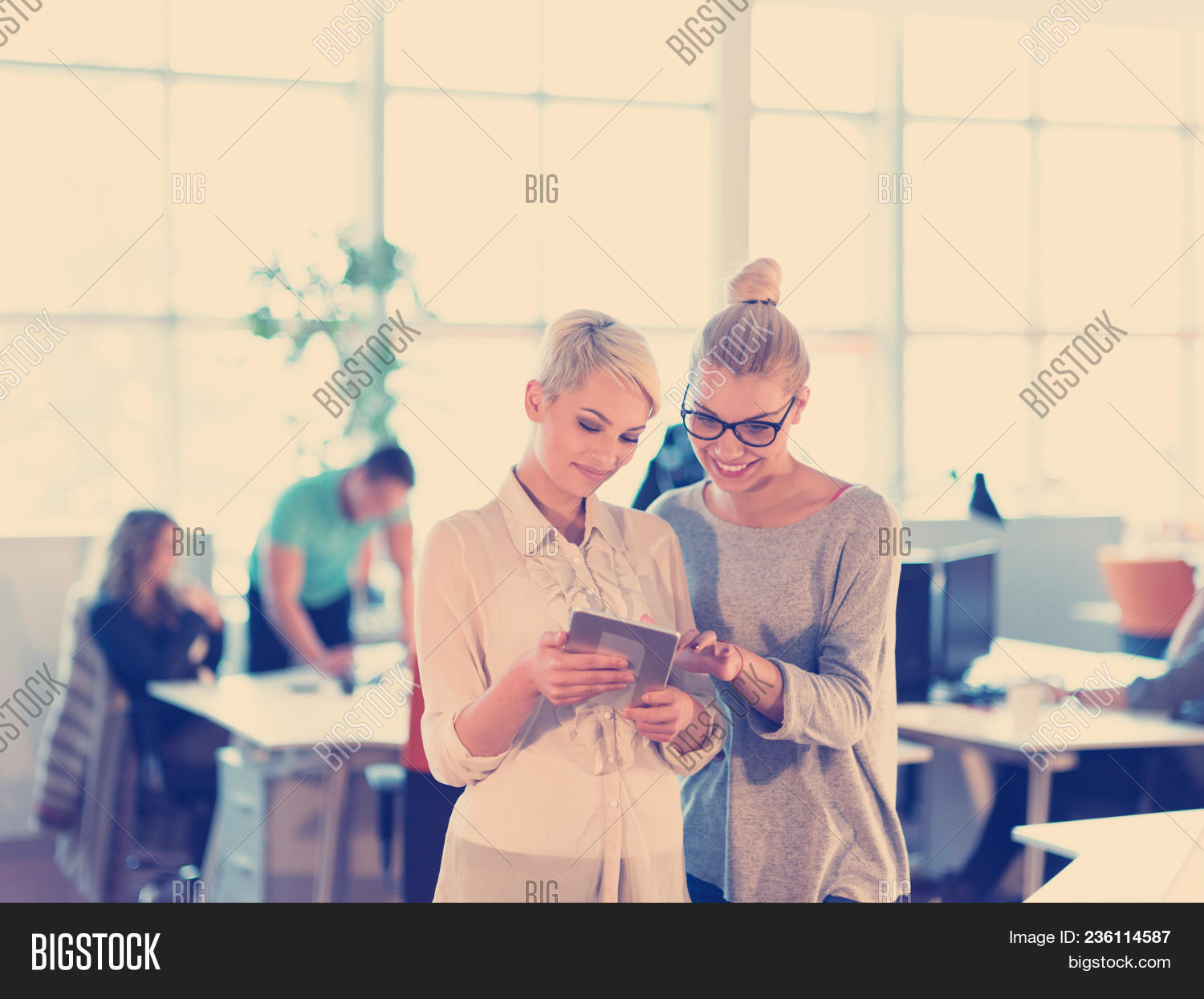 Business Women Using Image & Photo (Free Trial) | Bigstock
