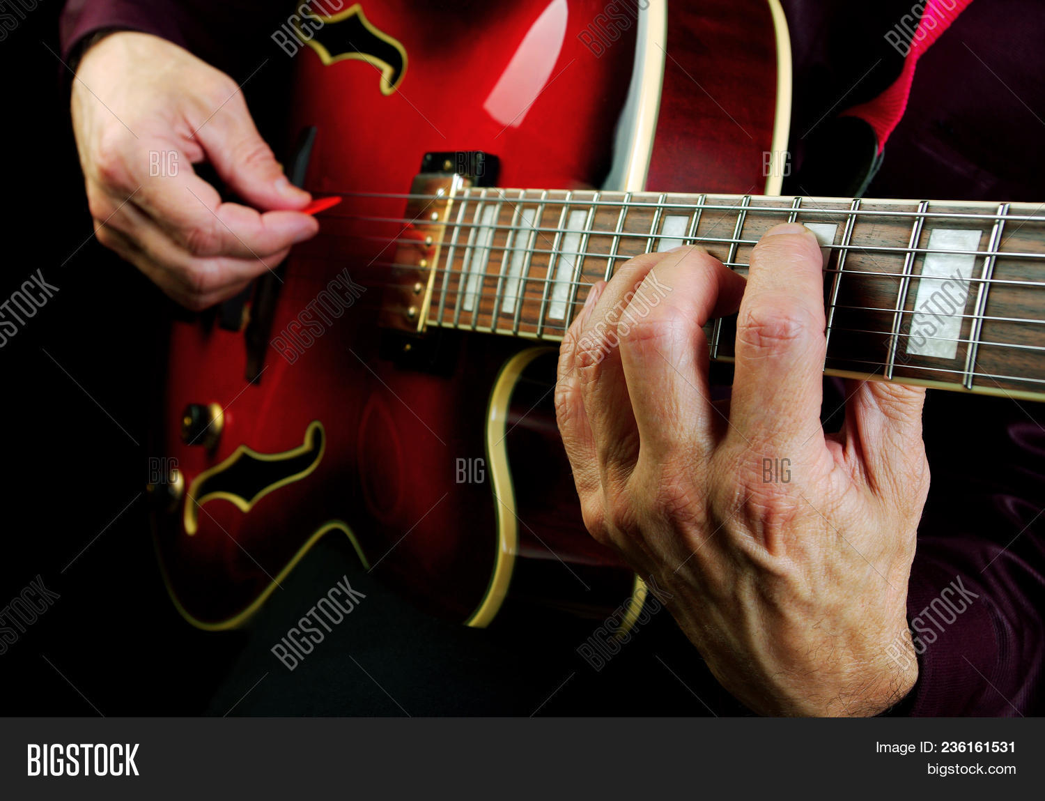 Guitarist Hands Guitar Image & Photo (Free Trial) | Bigstock