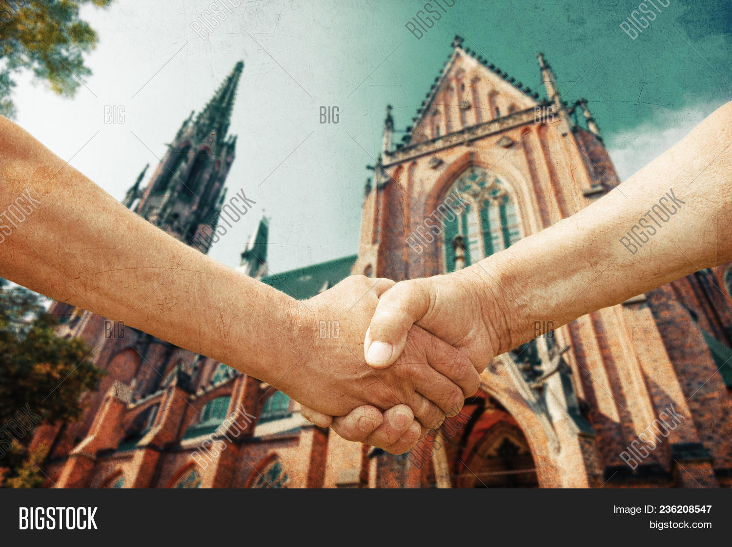 Handshake Two Conflict Image & Photo (Free Trial) | Bigstock