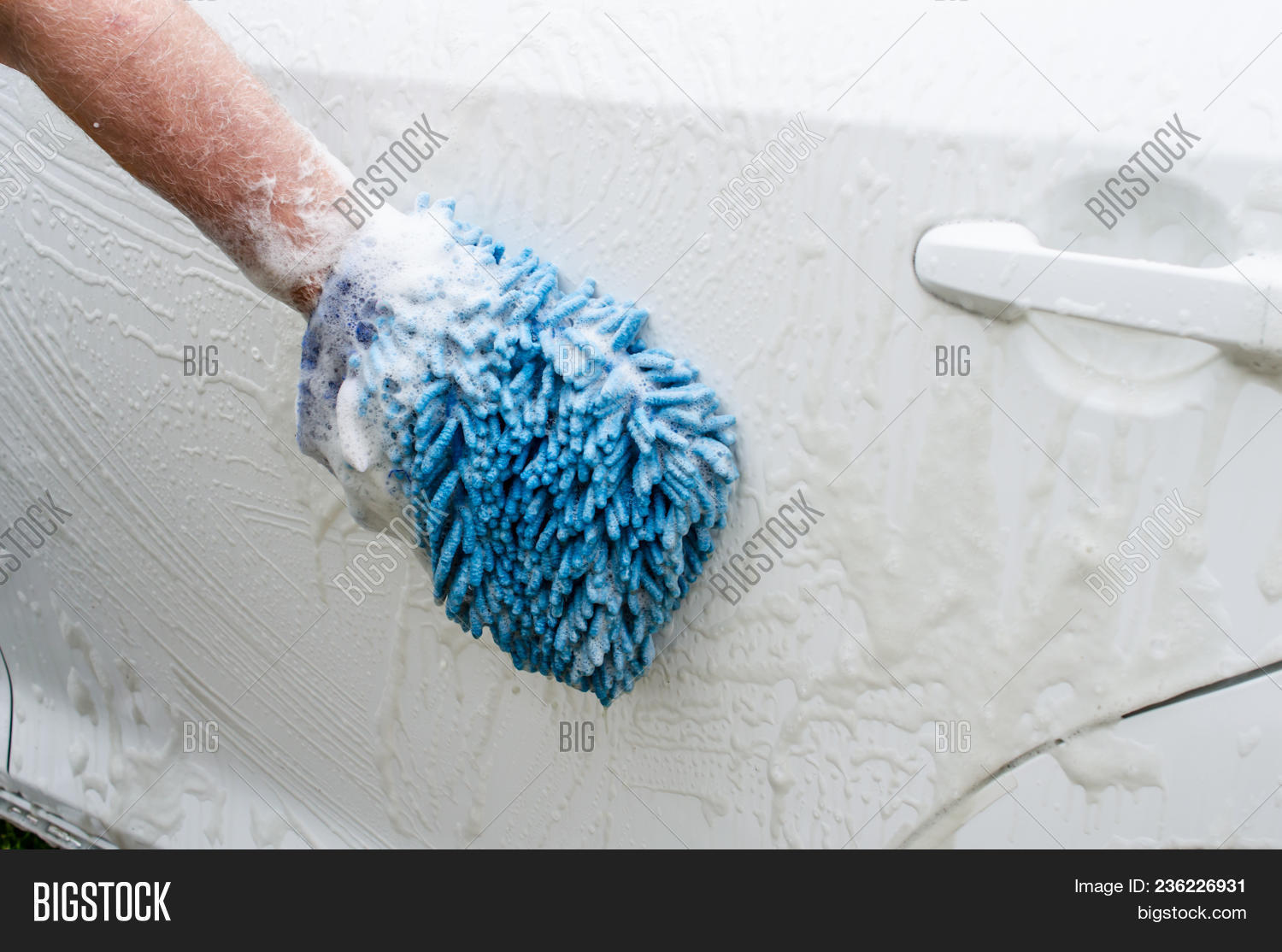 Car Being Washed By Image & Photo (Free Trial) | Bigstock