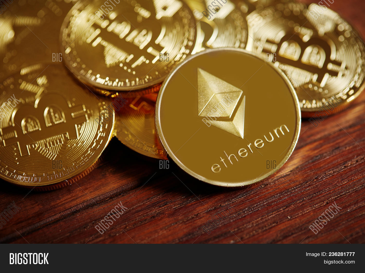 Pile Cryptocurrencies Image & Photo (Free Trial) | Bigstock