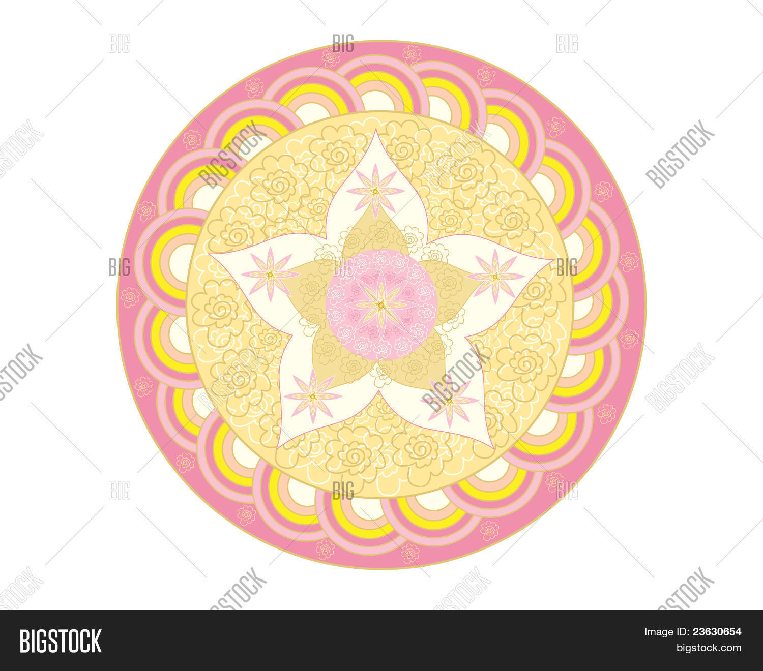 Onam Pookalam Vector & Photo (Free Trial) | Bigstock