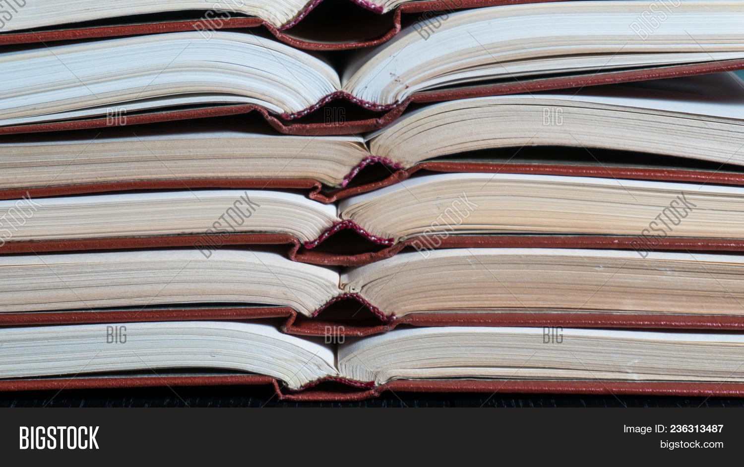 Open Book Hardback On Image & Photo (Free Trial) | Bigstock