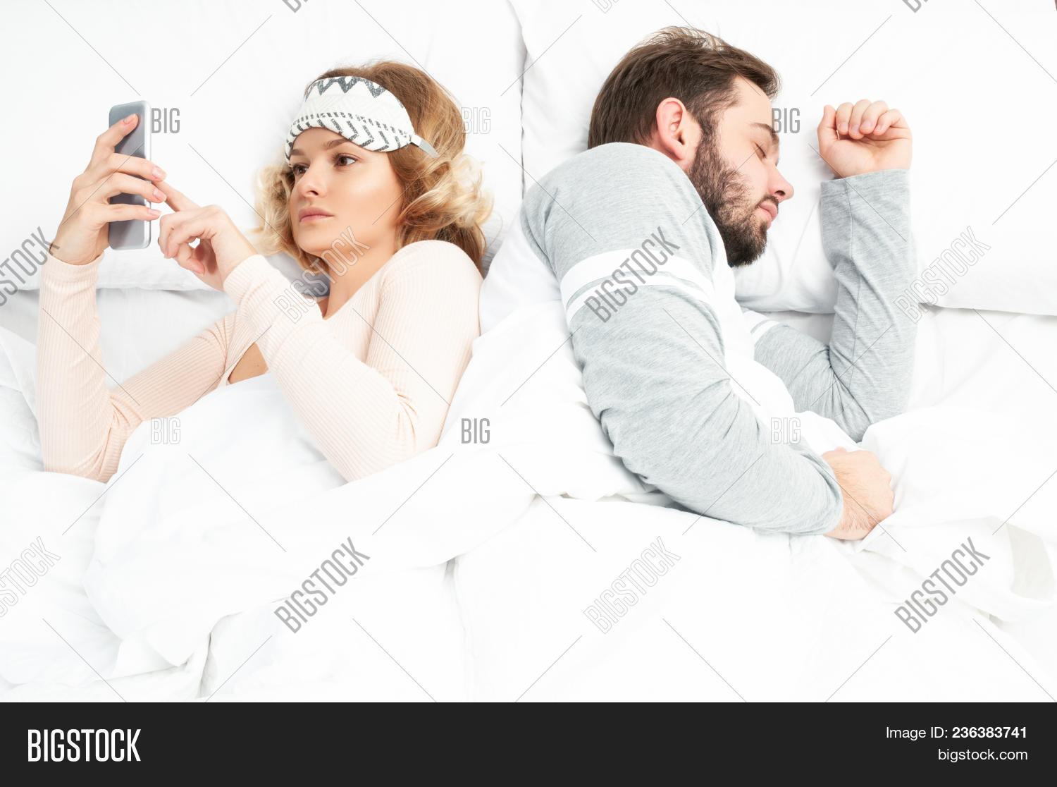 Woman Using Her Phone Image & Photo (Free Trial) | Bigstock