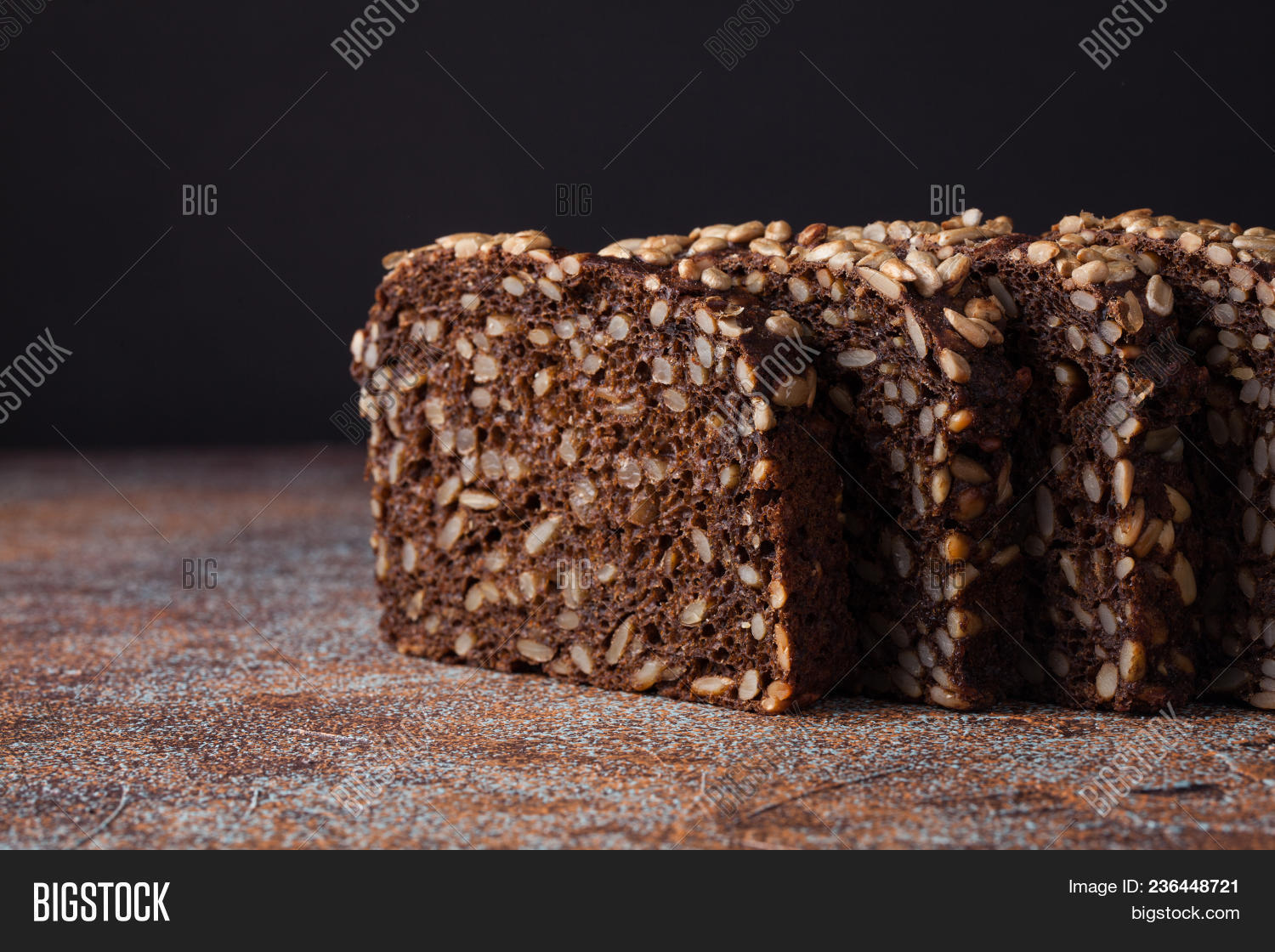Fresh Black Bread Image & Photo (Free Trial) | Bigstock