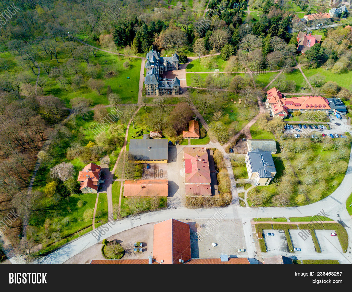 Aerial View Alnarp Image & Photo (Free Trial) | Bigstock