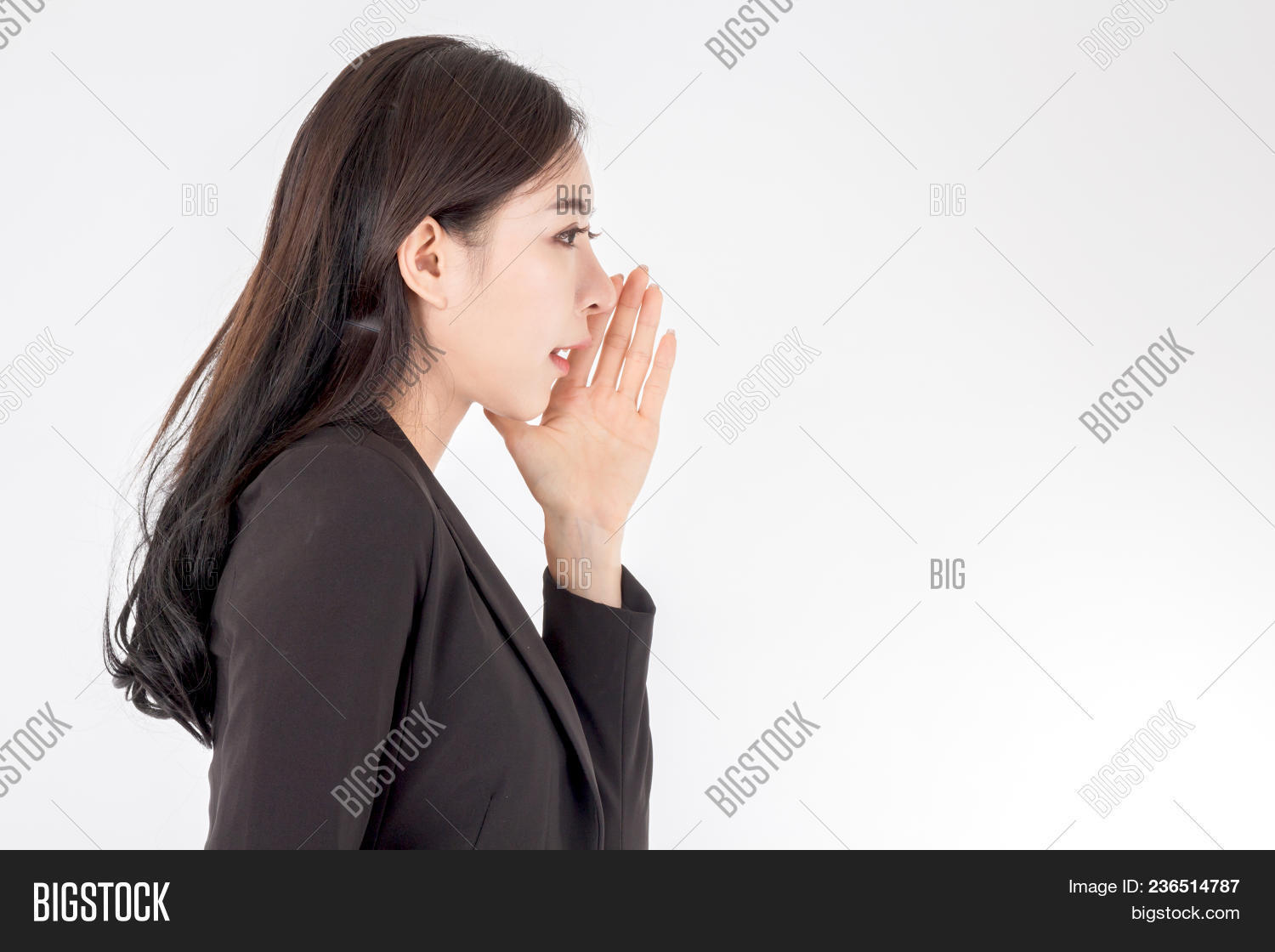 Woman Whispering Image & Photo (Free Trial) | Bigstock