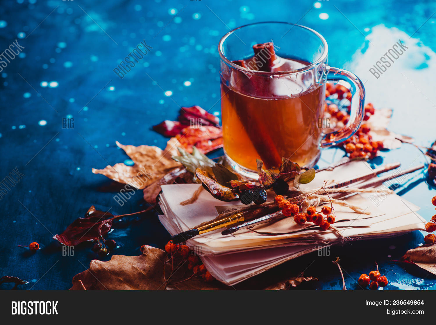 Autumn Tea Fallen Image & Photo (Free Trial) | Bigstock