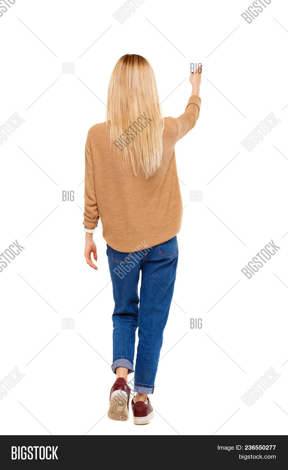 Back View Girl Walking Image & Photo (Free Trial) | Bigstock