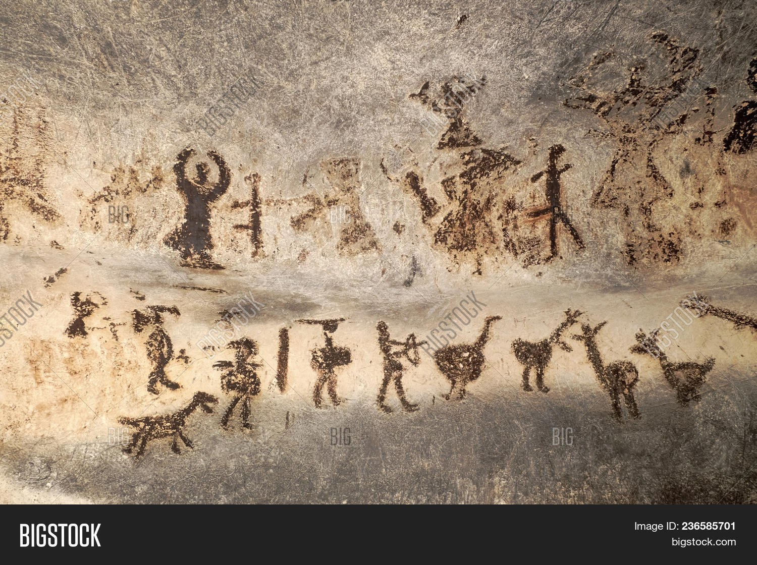 Prehistoric Wall Image & Photo (Free Trial) | Bigstock