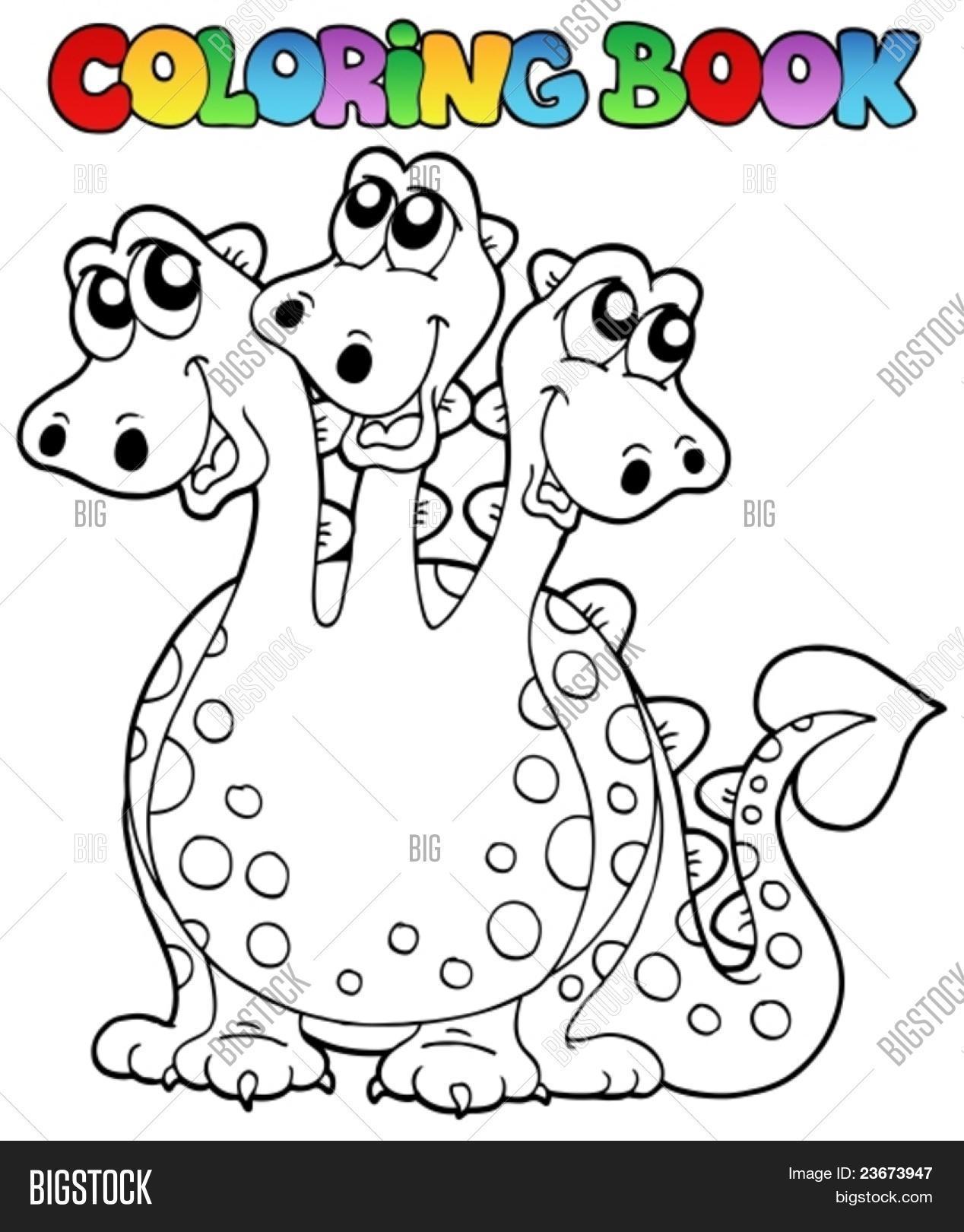 Coloring Book Three Vector & Photo (Free Trial) | Bigstock