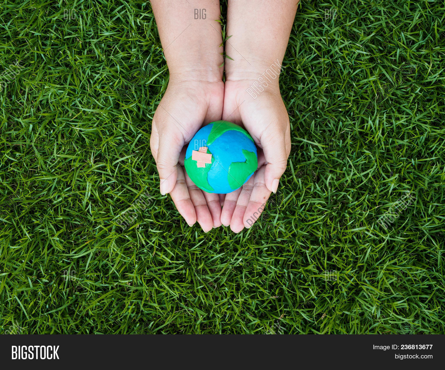 Earth Day. Earth Hands Image & Photo (Free Trial) | Bigstock