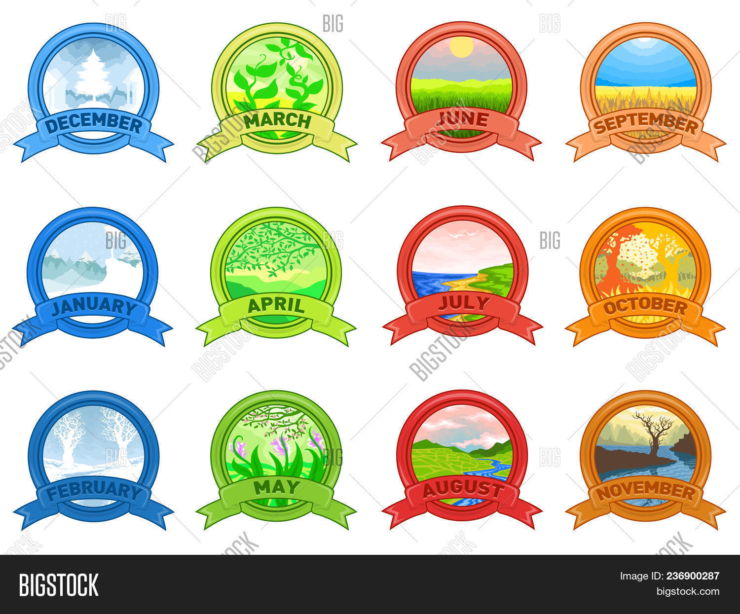 12 Months Of The Year